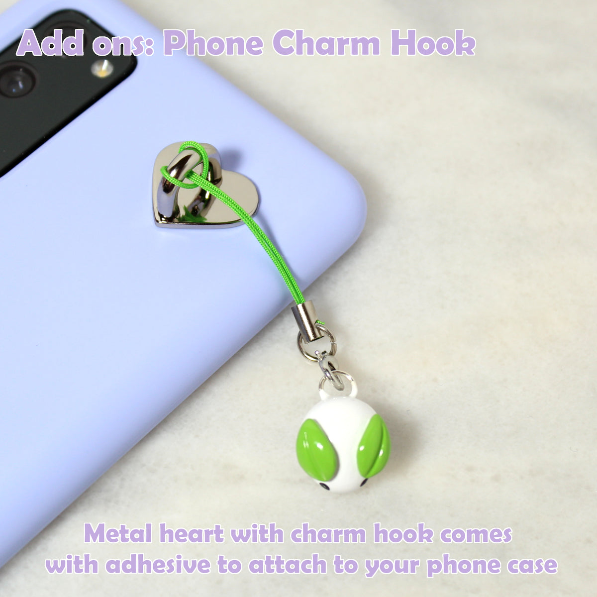 Charm Holder 12Pcs Phone Charm Hook,Finger Ring Loop Stand For DIY ...