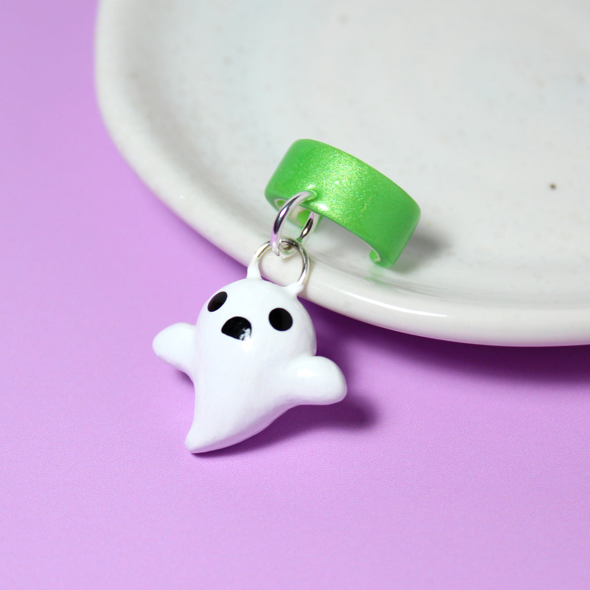 Ghost Ear Cuff – MariposaMiniatures